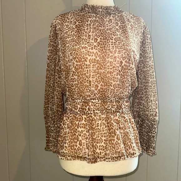 Collective Concepts | Tops | Cheetah Print Blouse | Poshmark